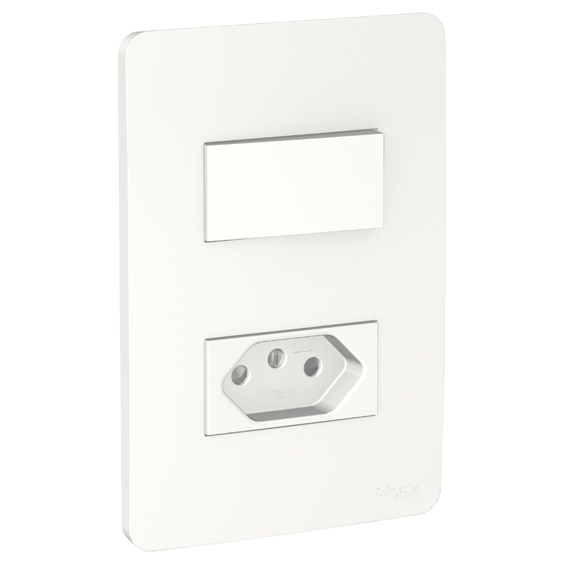 Conjunto Orion Interruptor Simp 10a + Tom Br 2p+T 10a Schneider - Joli