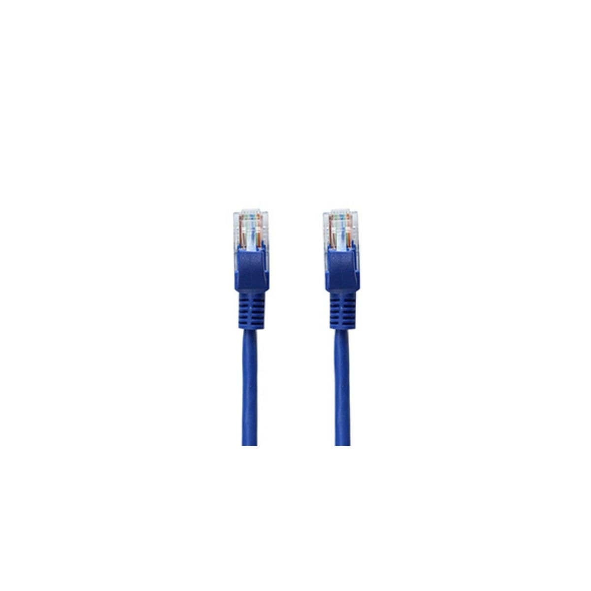 Patch Cord Cftv 25m Azul Dual Comp - Joli